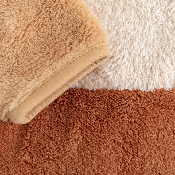 Sleeping bag separable legs 4-12m winter tog 2.5 Gentle warmth Hazelnut ...